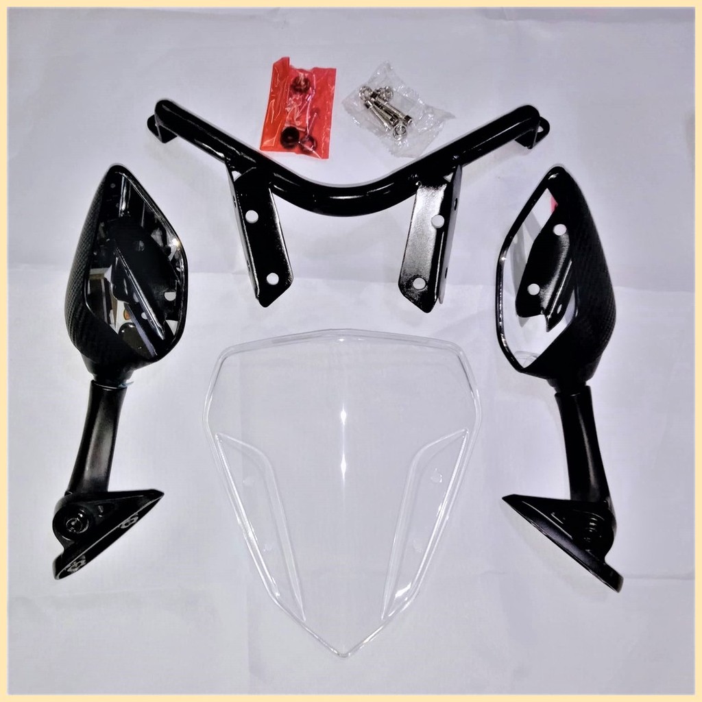 ¤ ♈ SMASH SET SIDE MIRROR WITH VISOR AND BRACKET | Shopee Philippines