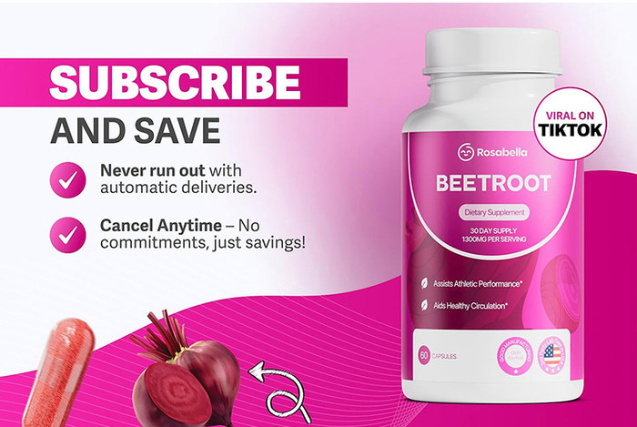 【Rich in vitamins/antioxidants】Mga Kapsul ng Beetroot/Palakasin ang ...