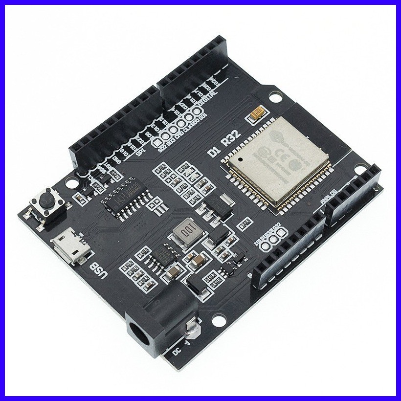 For Wemos D1 ESP32 ESP-32 WiFi Bluetooth-compatible 4MB Flash UNO D1 R32 Board Module CH340 ...