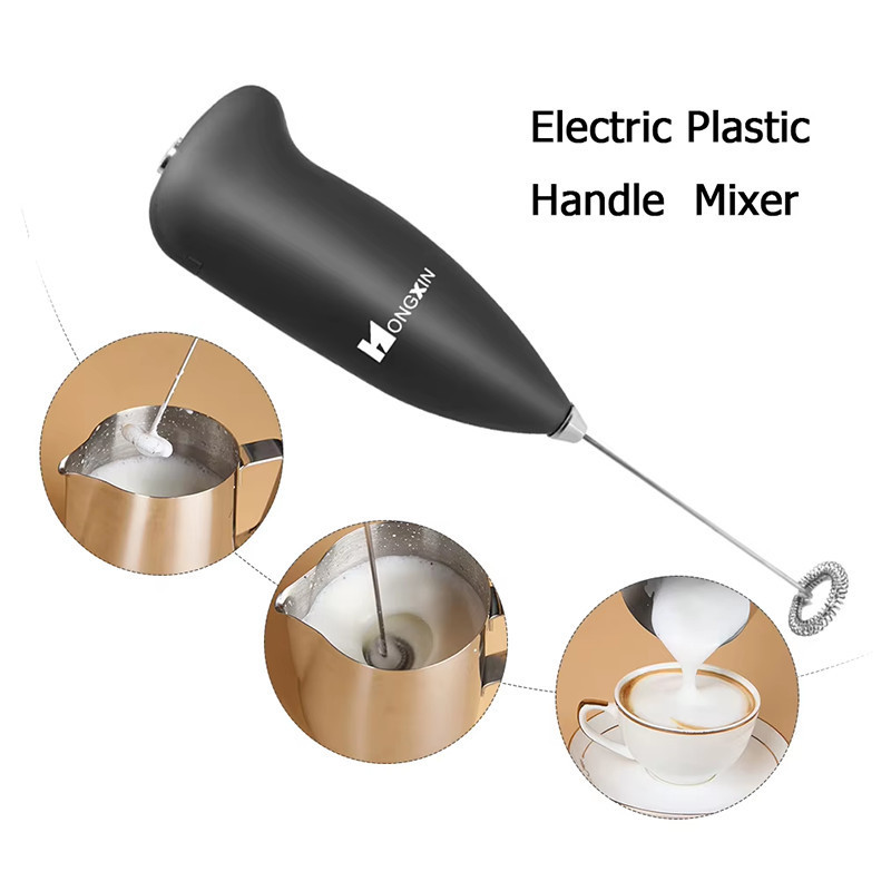 Electric Milk Frother Electric Hand Mixer Egg Milk Beater Electric ...