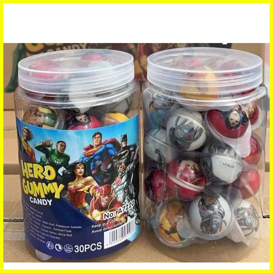 A-7220 HERO GUMMY CANDY (30PCS) | Shopee Philippines