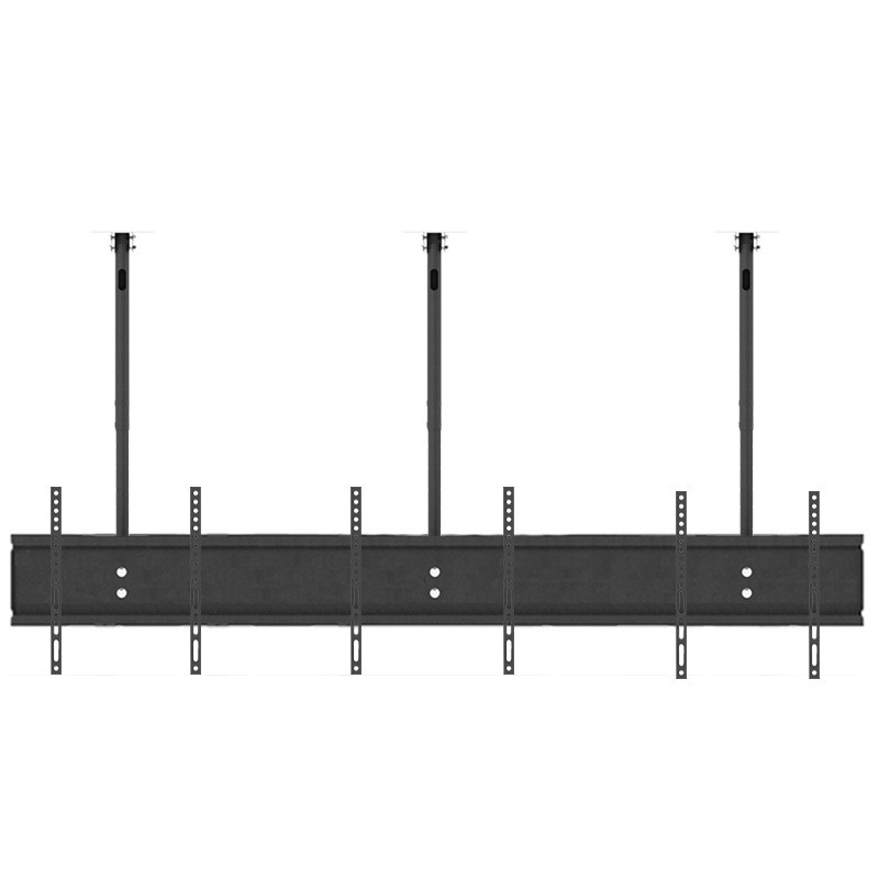 Multi-screen Dual-screen TV Hanging Frame Ceiling Retractable TV Stand ...