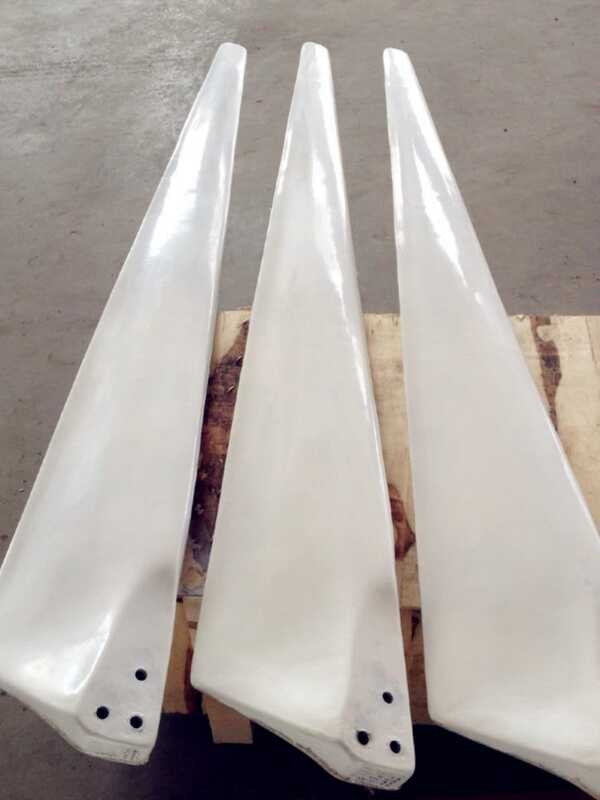 1KW Home Turbine Set of Three Reinforced Fiberglass Small Wind Blades ...