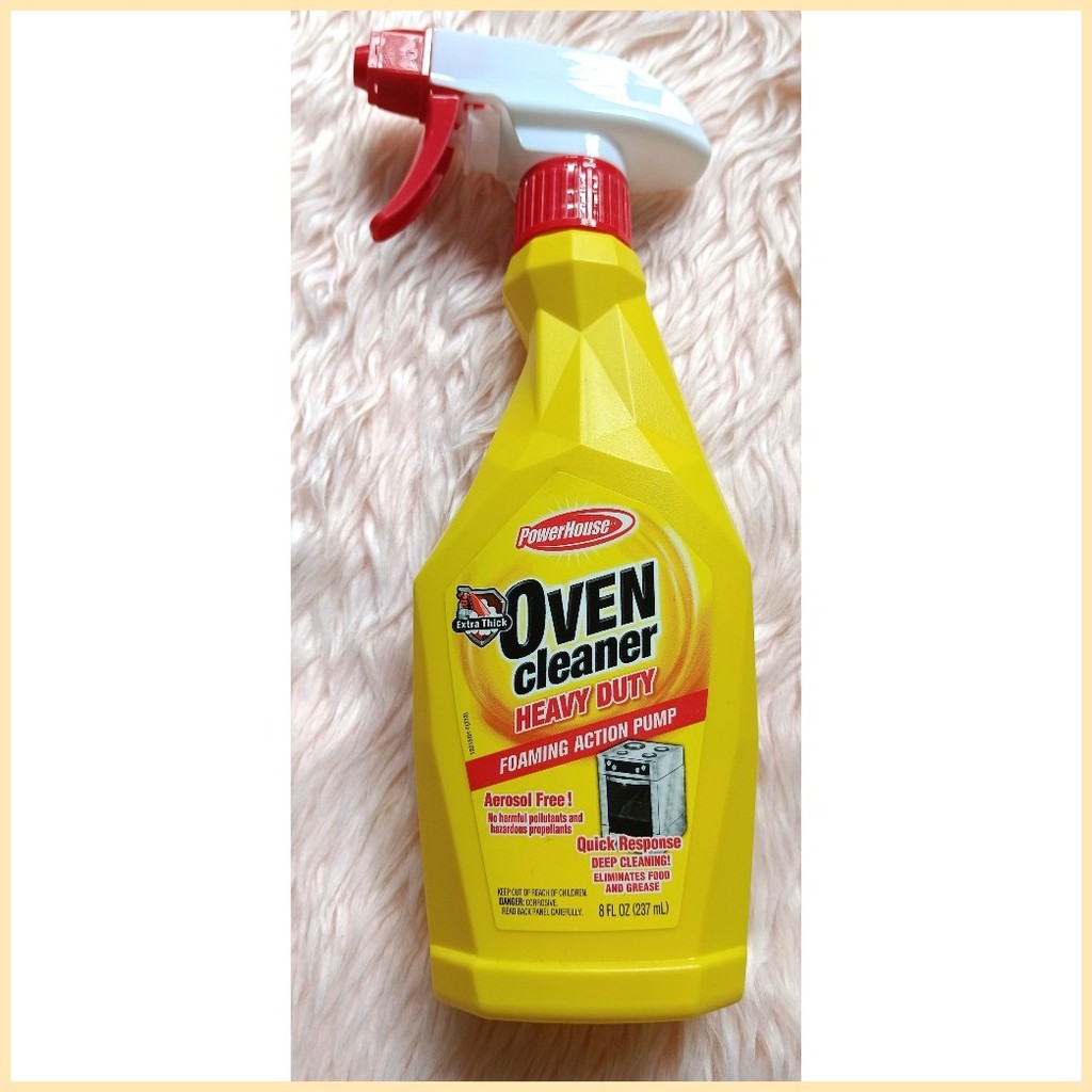 ♒ ☪ ♣ Powerhouse Oven Cleaner Heavy Duty Foaming action pump 237ml ...