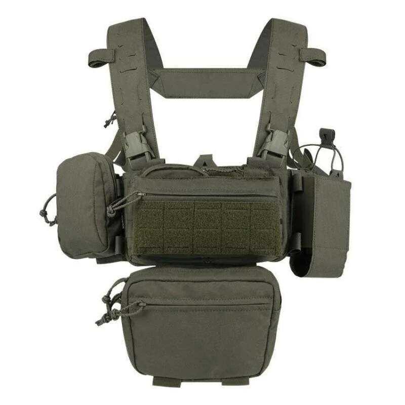 YAKEDA Rig Modular Load Bearing Patrol Belt With Harness And Pouch ...