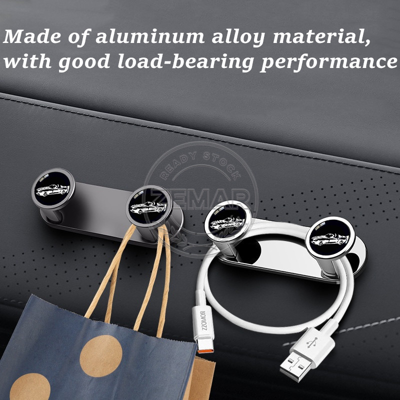 Mercedes Benz Car Front Hook Metal Car Mounted Hooks Front Row ...