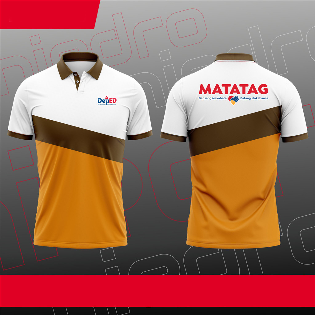 DEPED MATATAG POLO UNIFORM FULL SUBLIMATION POLO-Shirt FOR Men AND ...