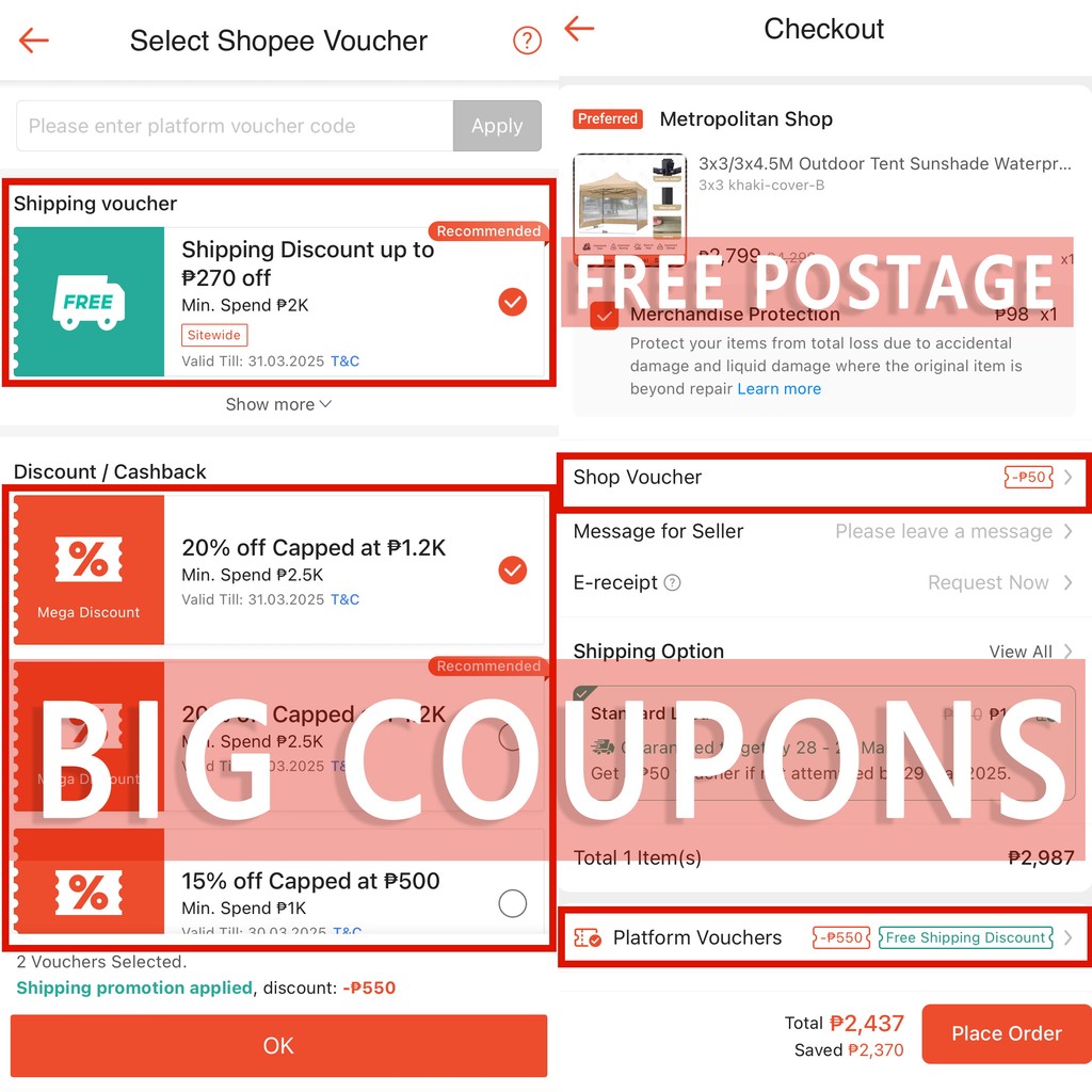 3x3/3x4.5/3x6M Folding Retractable Tent Heavy Duty Waterproof Big Tent ...