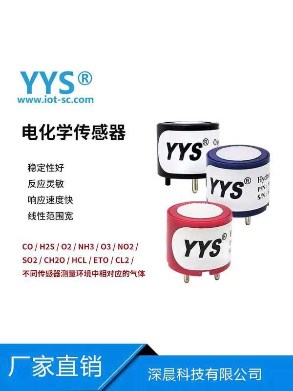 Three-Electrode Series Electrochemical Sensor Carbon Monoxide Oxygen ...