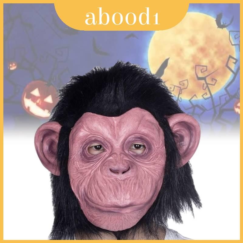 Spooky Gorilla Latex Mask For Halloween Scary Monkey King Design ...
