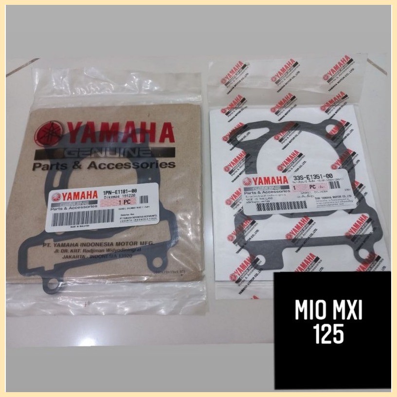 ☂ ☬ ☜ Mio mxi 125 HEAD/BASE GASKET SET | Shopee Philippines