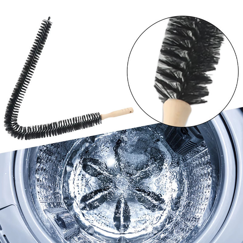 Bendable Washing Machine Cleaning Brush Radiator Duster Water Pipelines ...
