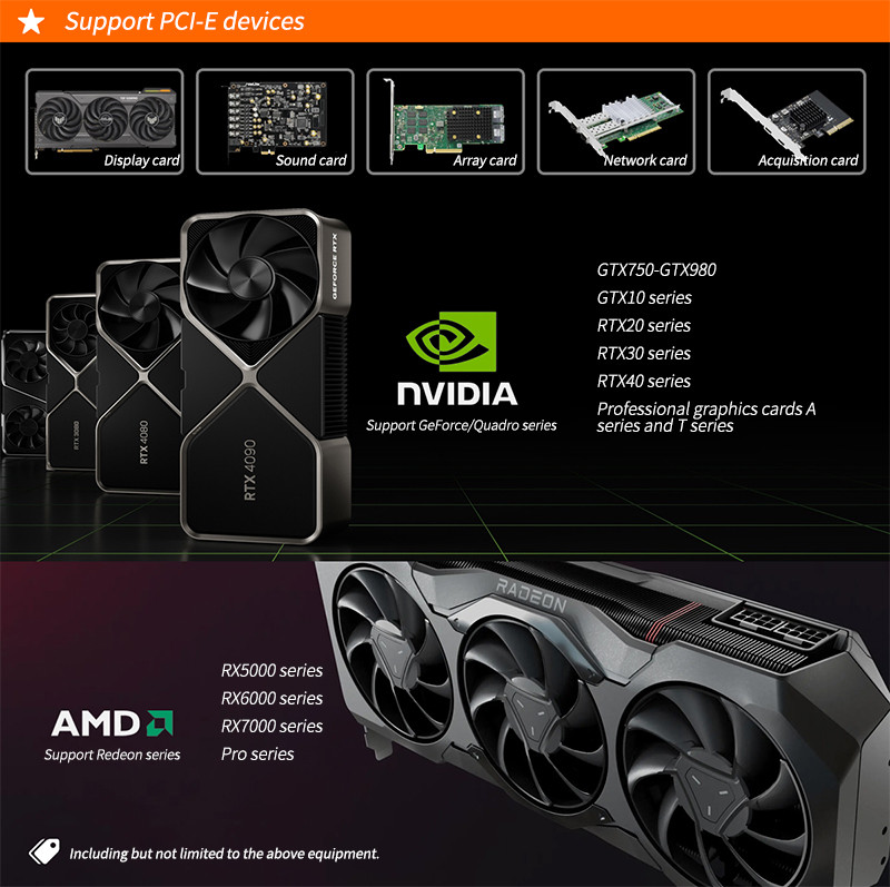 OCuP4V2 OCuLink GPU Dock with ReDriver Chip Optional NVME M.2 to ...