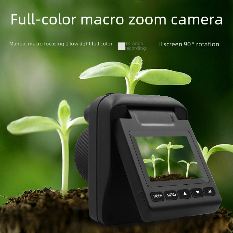 4K Time-reducing Camera, High-light Full-color Night Vision Security ...
