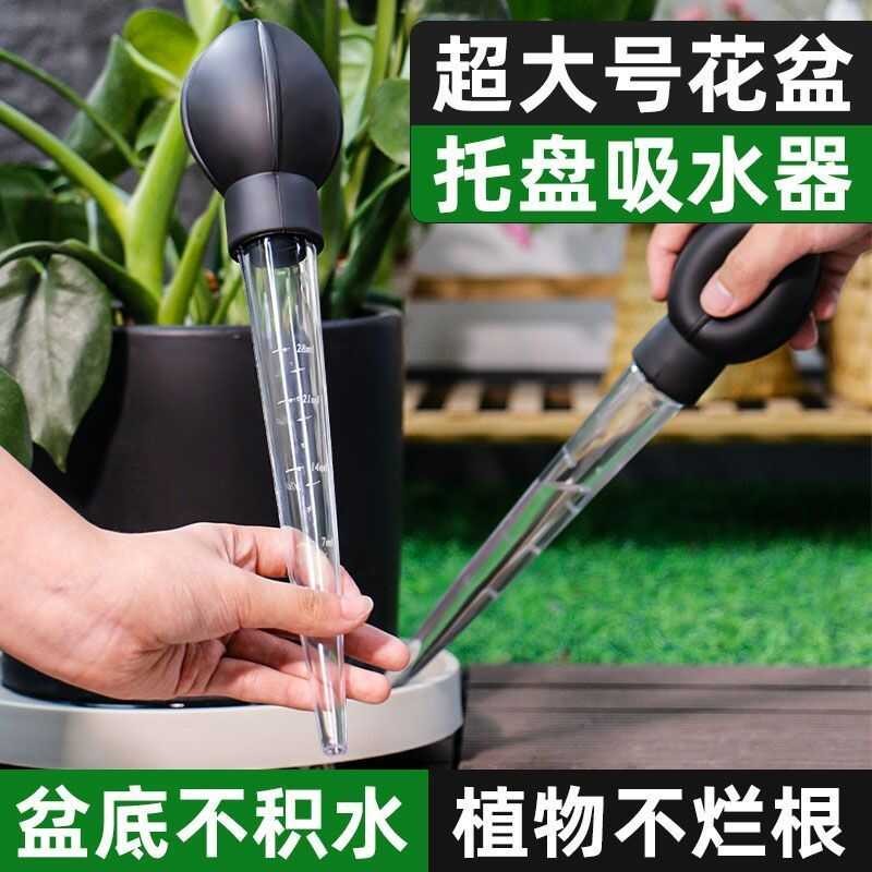 Flower Pot Tray Absorption Artifact Suction Tube Large Dropper ...