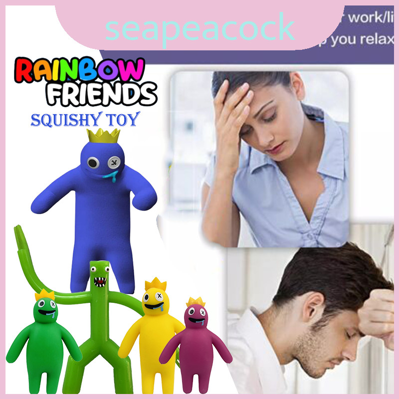 Rainbow Unique Roblox Friends Squishy Toy Stress Compressed Reliever ...