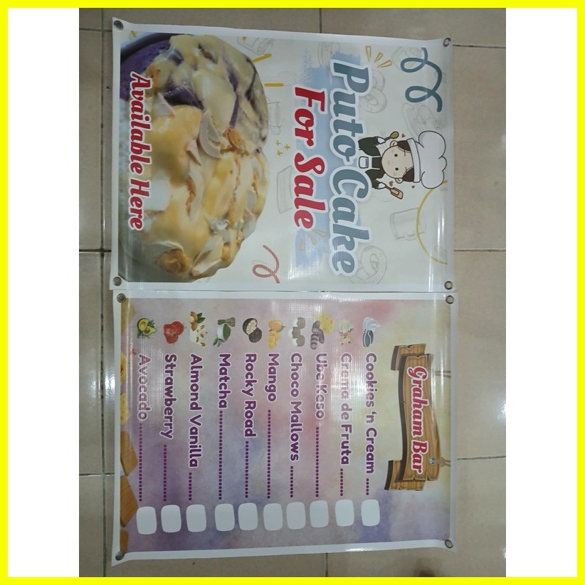 PRINTFAIRY TARPAULIN FOR GRAHAM BAR BUSINESS (READY MADE LAYOUT FOR ...