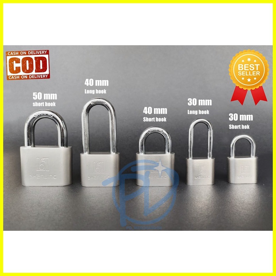 COD PD Stainless Padlock Safety Lock Heavy Duty Lock Gate Lock Door ...