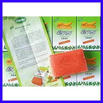 Pyary Ayurvedic Turmeric Soap (Original) | Shopee Philippines