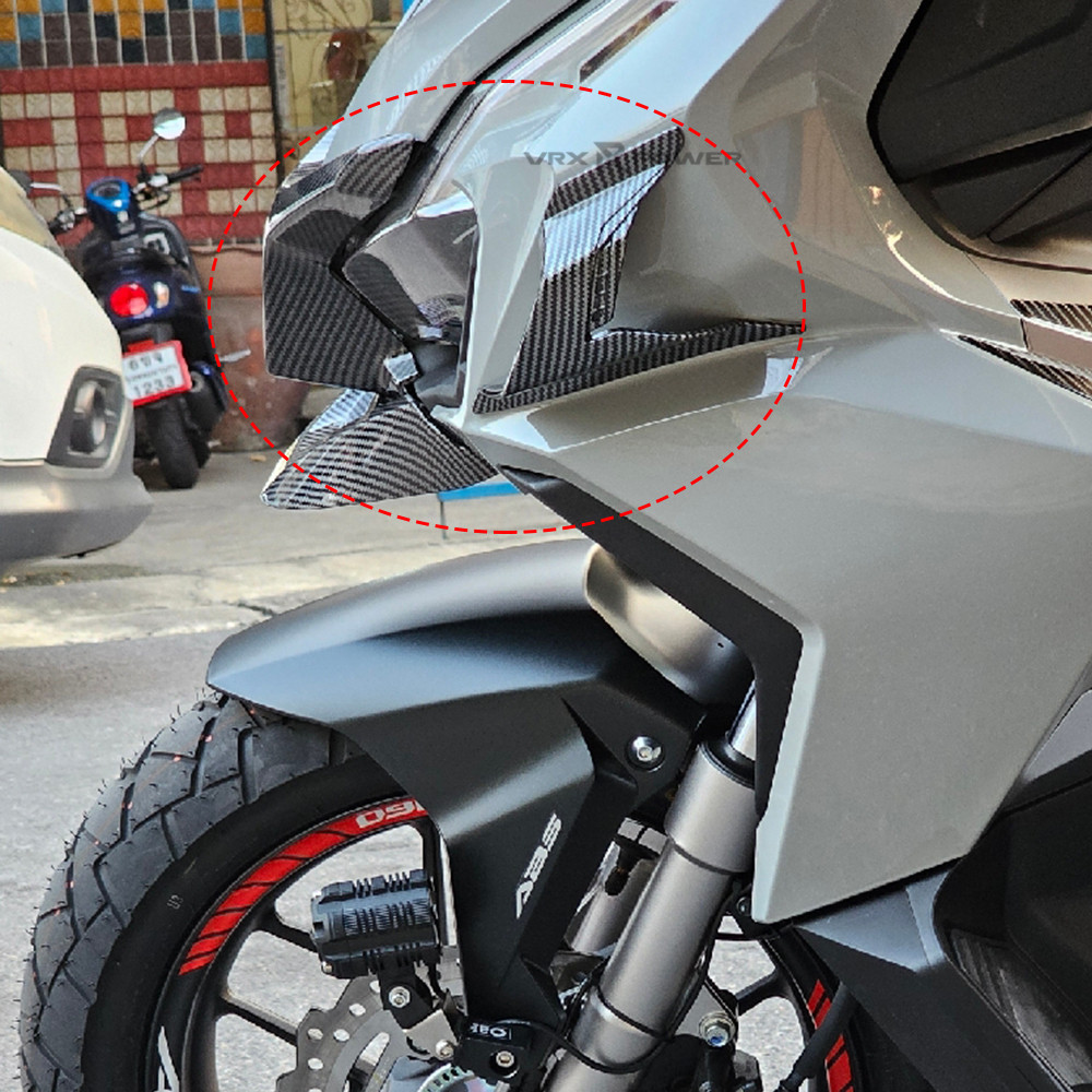 For HONDA ADV160 2022-2025 Motorcycle Side Fairing Winglet Front ...