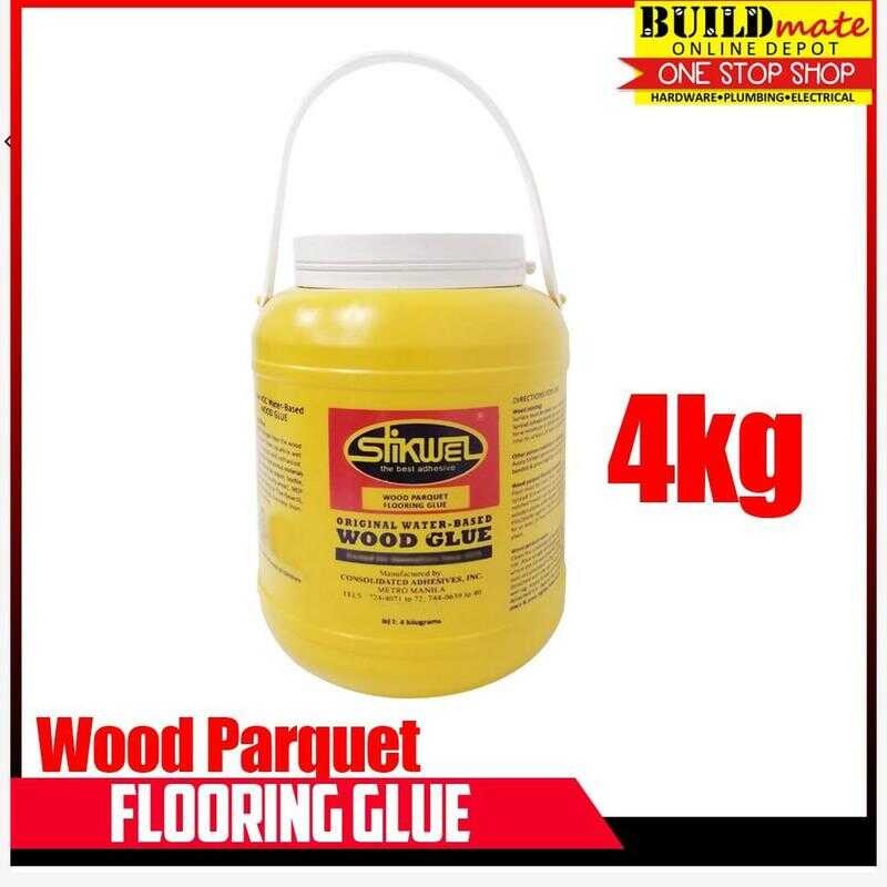 Stikwel Original Wood Parquet Flooring Glue 4Kg 1 Gallon •Buildmate ...