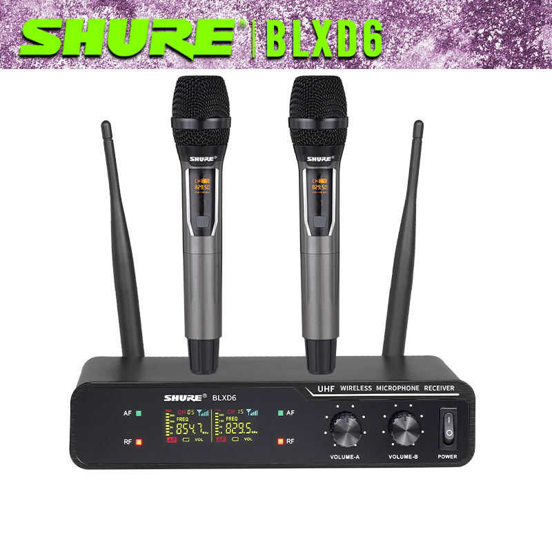 Shure/Blxd6 Professional Microphone Original Branded,Uhf Wireless Mic ...