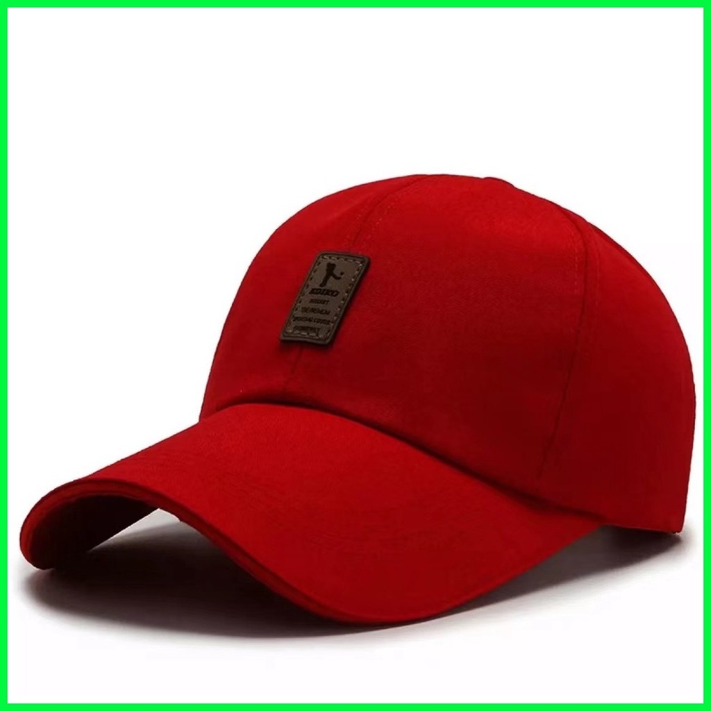 ۞ Black Plain Metal Adjust Cap Fashion Hats Outdoor Bull Caps Close ...