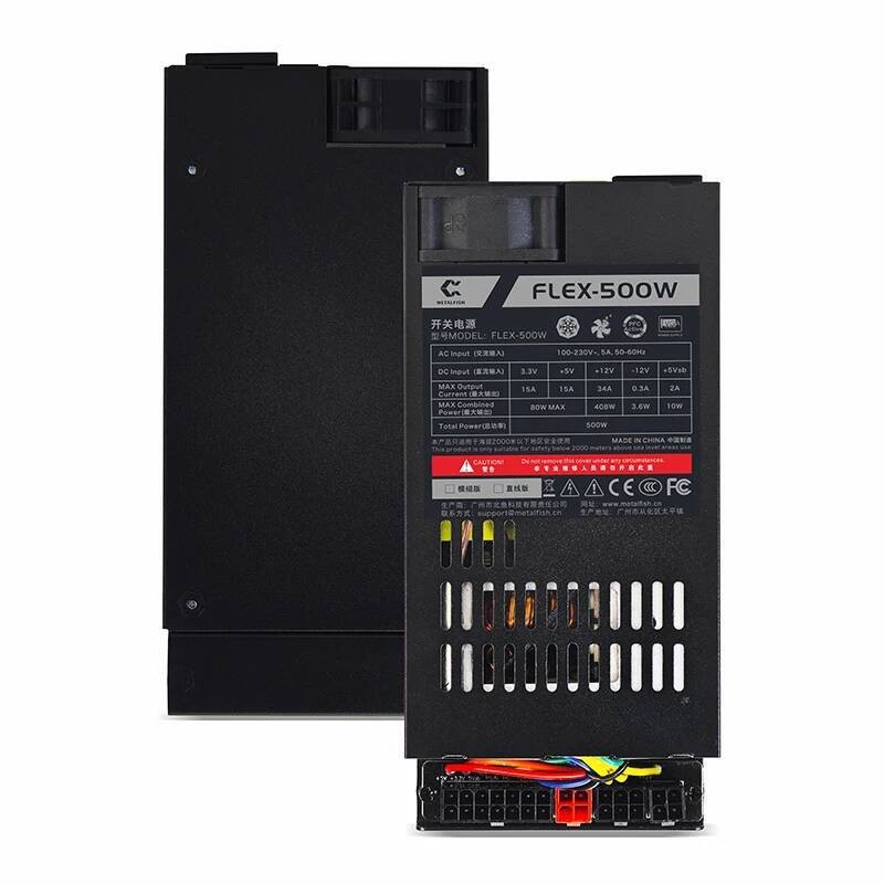 Flex METALFISH 300/400/500W Modular Power ply Small 1U Computer PSU ...