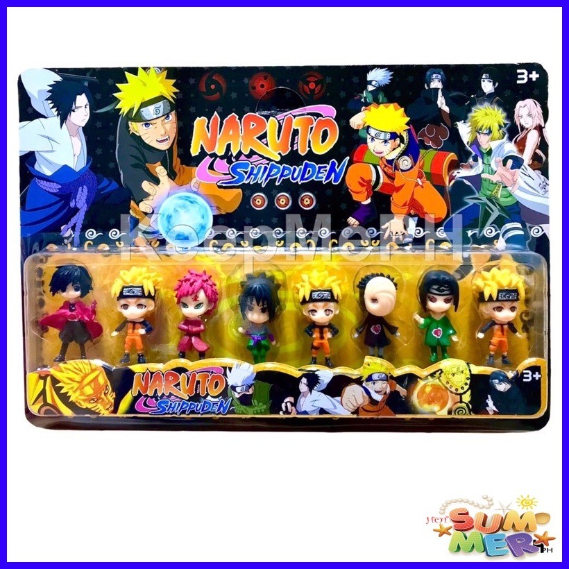 8 in 1 Naruto Shippuden Kids Cake Decorating Christmas Gift Toy ...