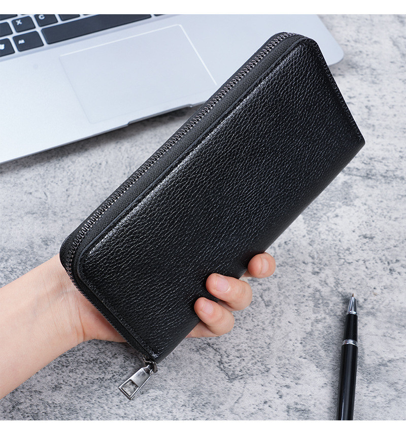 [Best-Selling]Men's long wallet Large-Capacity Wallet Men's Clutch ...