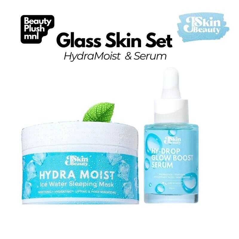 J Beauty Moist And Hy-Drop Duo | Hydra Shield Sunscreen Skincare Glass ...