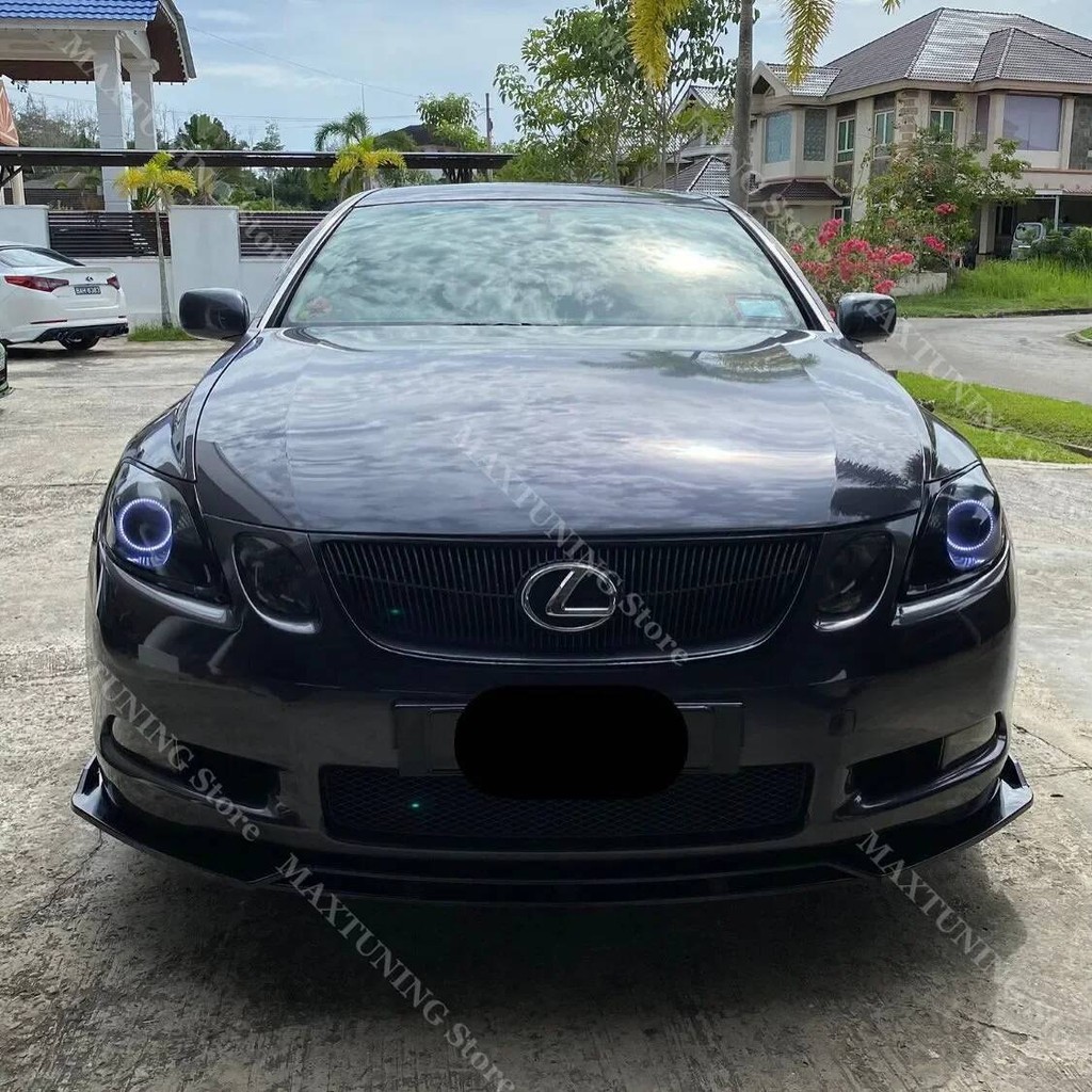 3pcs Front Bumper Lip Splitter for Lexus GS 300 430 450 2005-2009 S190 ...
