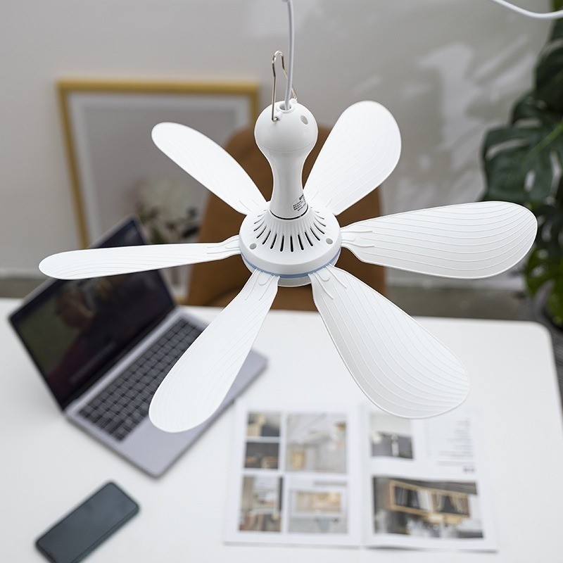 Vone USB Ceiling Fan 6 blade ceiling fan USB Cable Fan Household ...