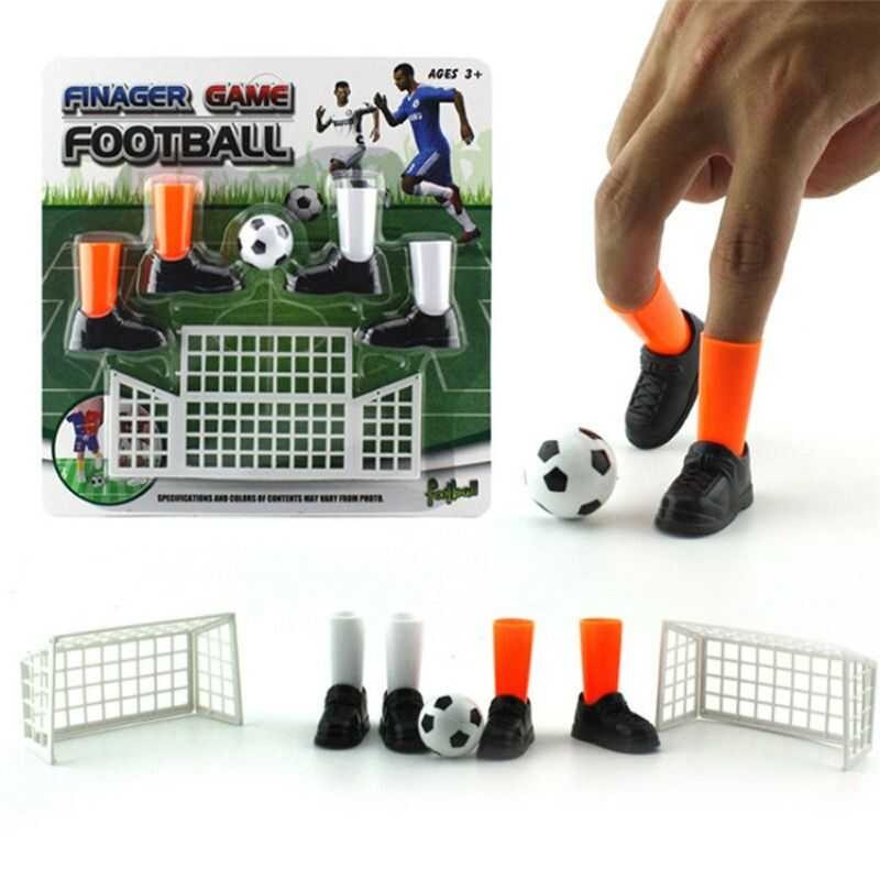Kill Time Fun Tabletop Game Finger Football Mini Soccer Goal Shooting ...
