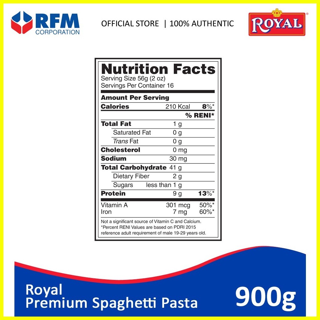 Royal Premium Spaghetti Pasta 900g | Shopee Philippines