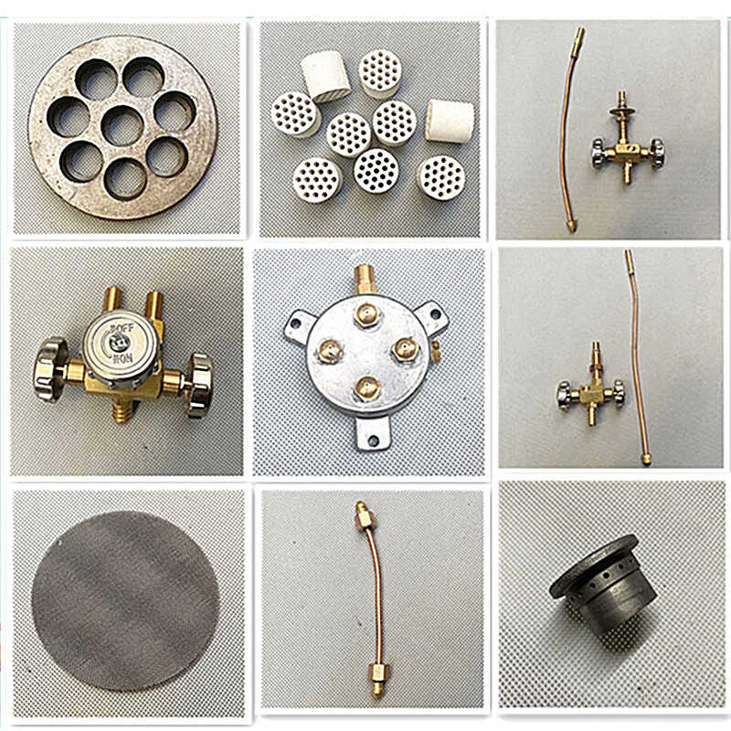 Brand Menghuo Seven Star Stove Accessories Ceramic Small White Head ...