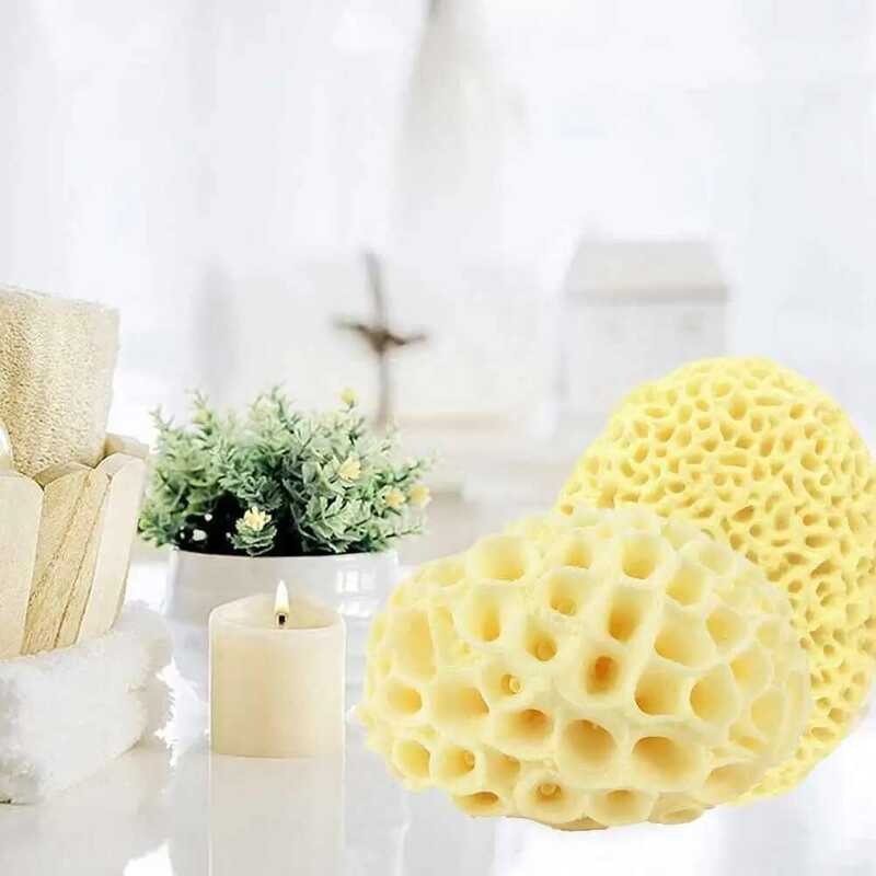 Natural Sea Wool Sponge Replacement Dead Skin Remover Cleaning Foam ...