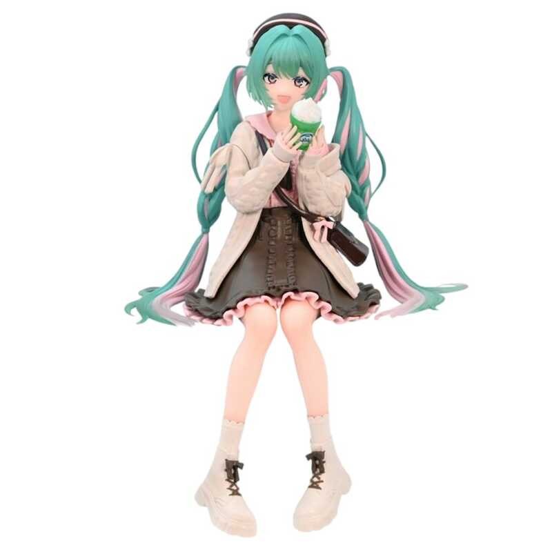 15Cm Figure Hatsune Miku Anime Statue Figurines Kawaii Girl Noodle ...