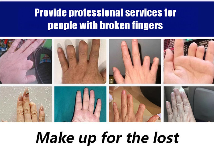 Beautify your hand simulated finger cuffs fingerprint magic toys ...