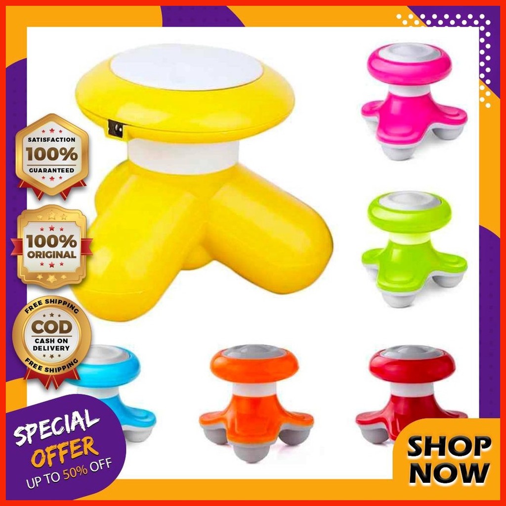 ∯ Best Promo Original Mini Electronic Massager XF-69 Rechargeable ...