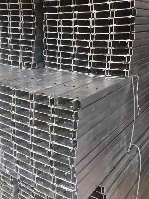 C-Shape Beam 275g Zinc Hot-Dip Galvanized C-Beam Curved Color Steel ...