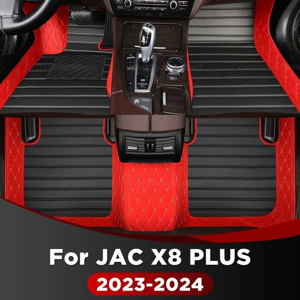 For JAC X8 PLUS 2023-2024 Custom Car Floor Mats Automobile Carpet Cover ...