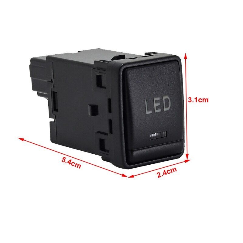 Car Automatic headlight Front Rear Fog Light Switch Fan P-radar Radar ...