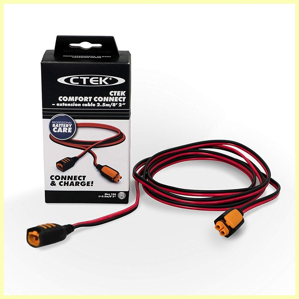∏ CTEK Comfort Connect Extension 2.5m for CTEK Smart Car Battery ...