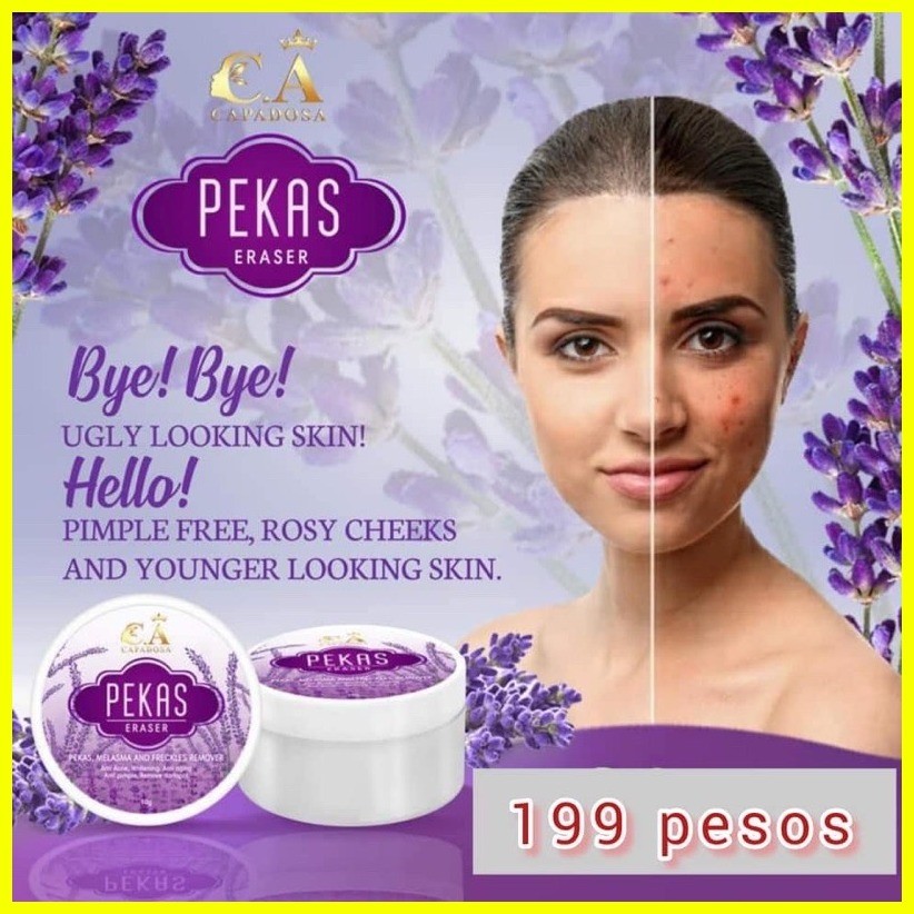 CAPADOSA PEKAS ERASER ALL IN ONE CREAM / MELASMA REMOVER CREAM | Shopee ...