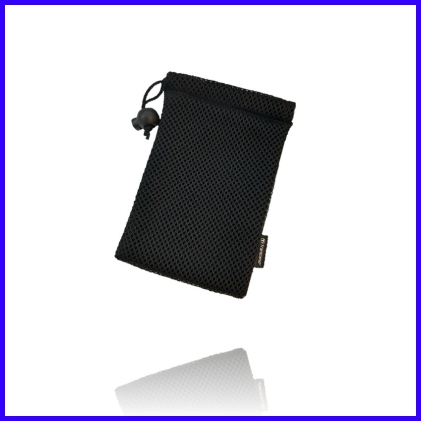 Transcend Portable SSD & HDD Carry Black Pouch | Shopee Philippines