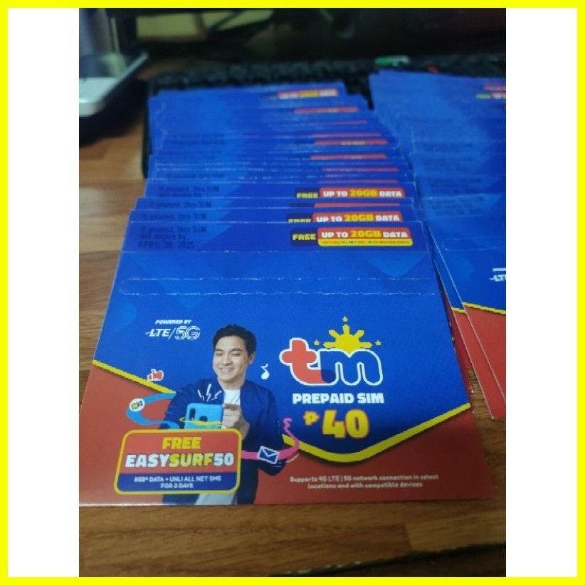 special number TM SIM sealed 20gb data | Shopee Philippines