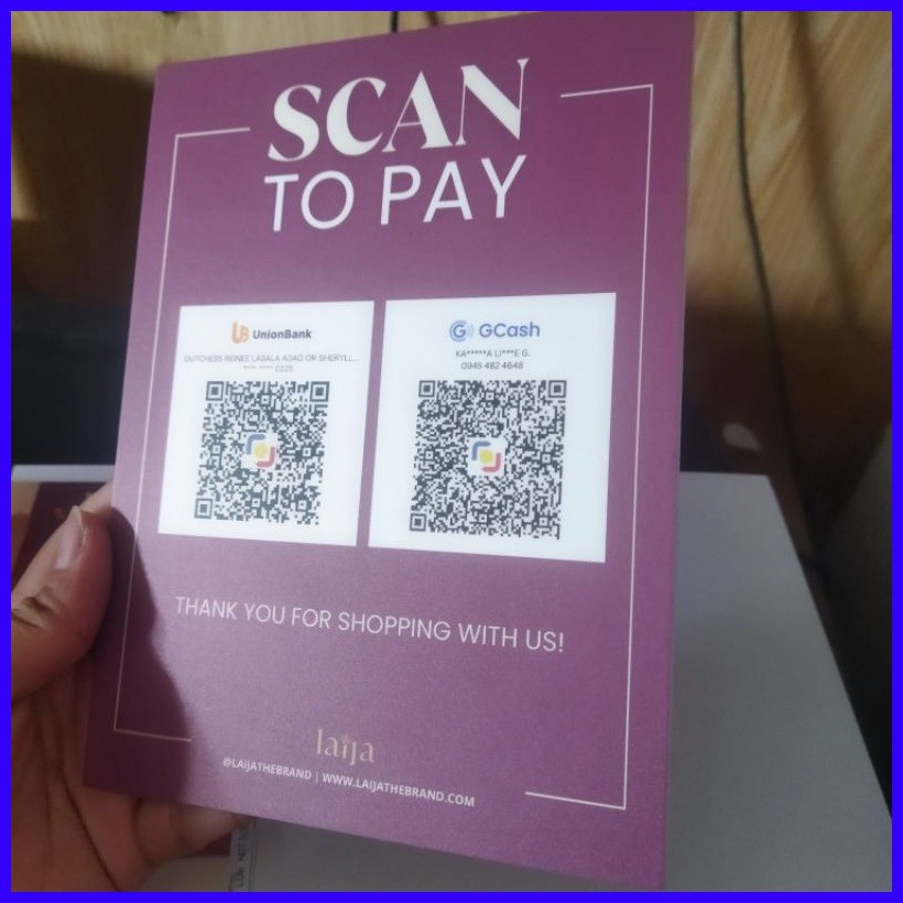 G-CASH /MAYA QR SCAN SINTRA BOARD FREE SINTRA STANDEE FOR PASS ...