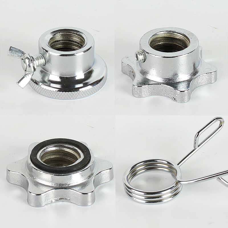 Dumbbell Barbell Quick Collar Anti-Slip Nut Safety Double Insurance ...