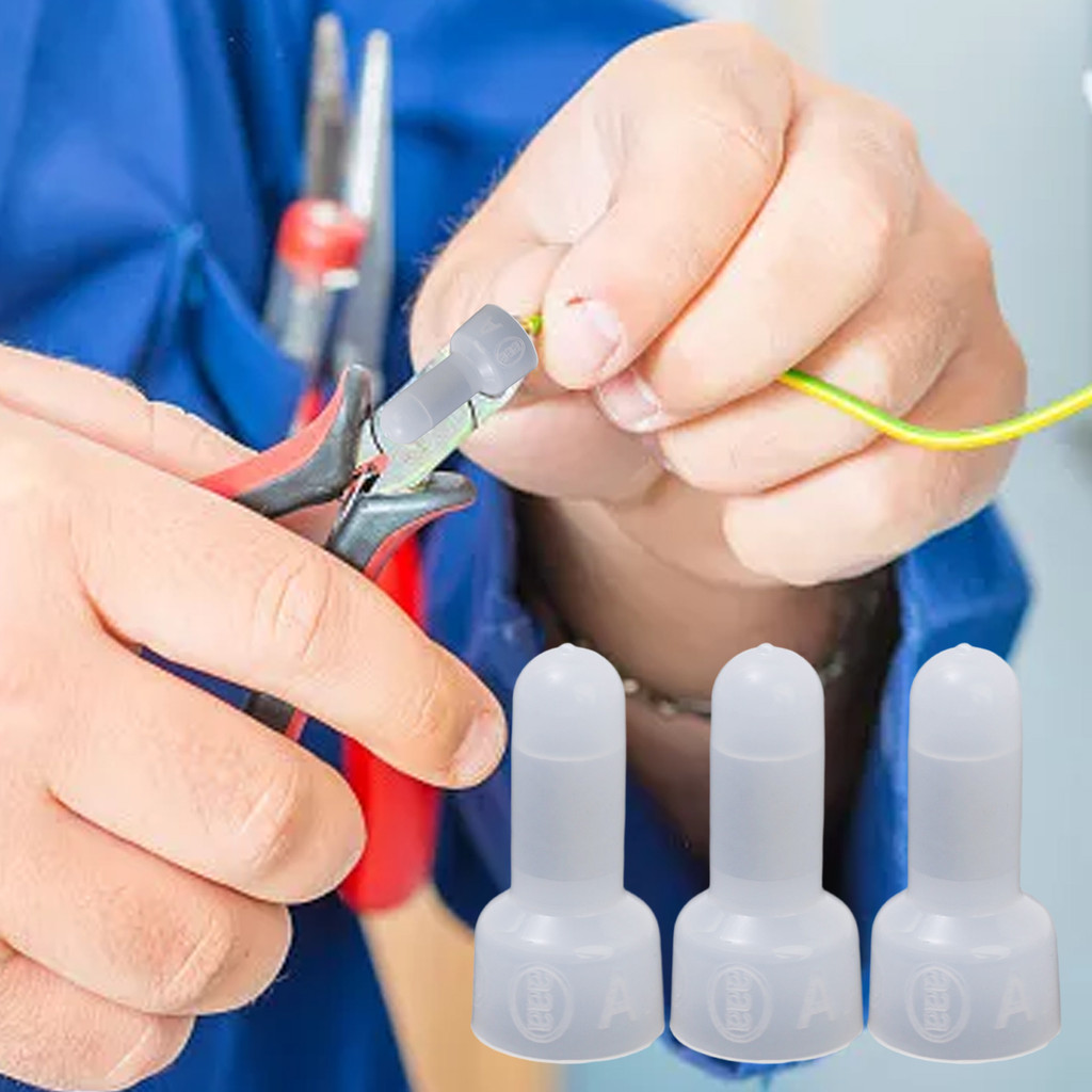 100Pcs Safe Crimping Cap Quick Connect Terminal - Efficient Wire ...
